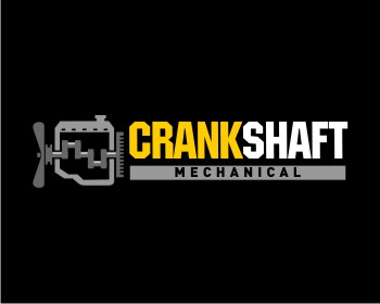 crankshaft-mechanical - Logo Designs By sengkuni08