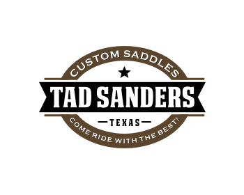 tad-sanders-custom-saddles - Logo Designs By sunjava
