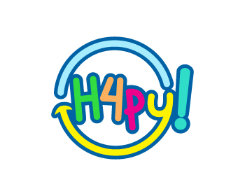 H4py! - Logo Designs By paulwaterfall