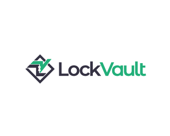LockVault - Logo Designs By FuturisticLOGO