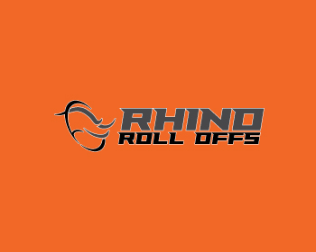 RHINO ROLL OFFS - Logo Designs By FuturisticLOGO