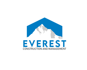 Everest Construction and Management - Logo Designs By rdbentar
