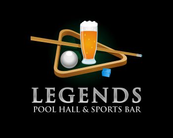 legends-pool-hall-sports-bar - Logo Designs By pakde