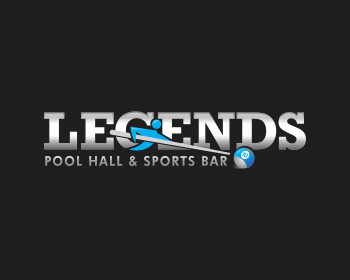 legends-pool-hall-sports-bar - Logo Designs By ebonk