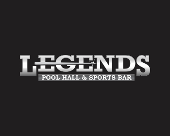 legends-pool-hall-sports-bar - Logo Designs By ebonk