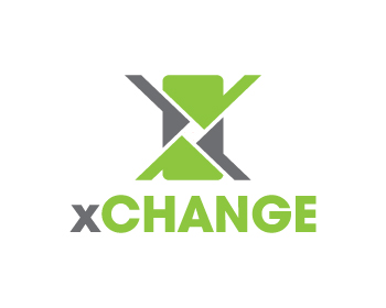xCHANGE - Logo Designs By paulwaterfall