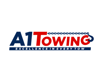 A-1 Towing - Logo Designs By Anton_WK