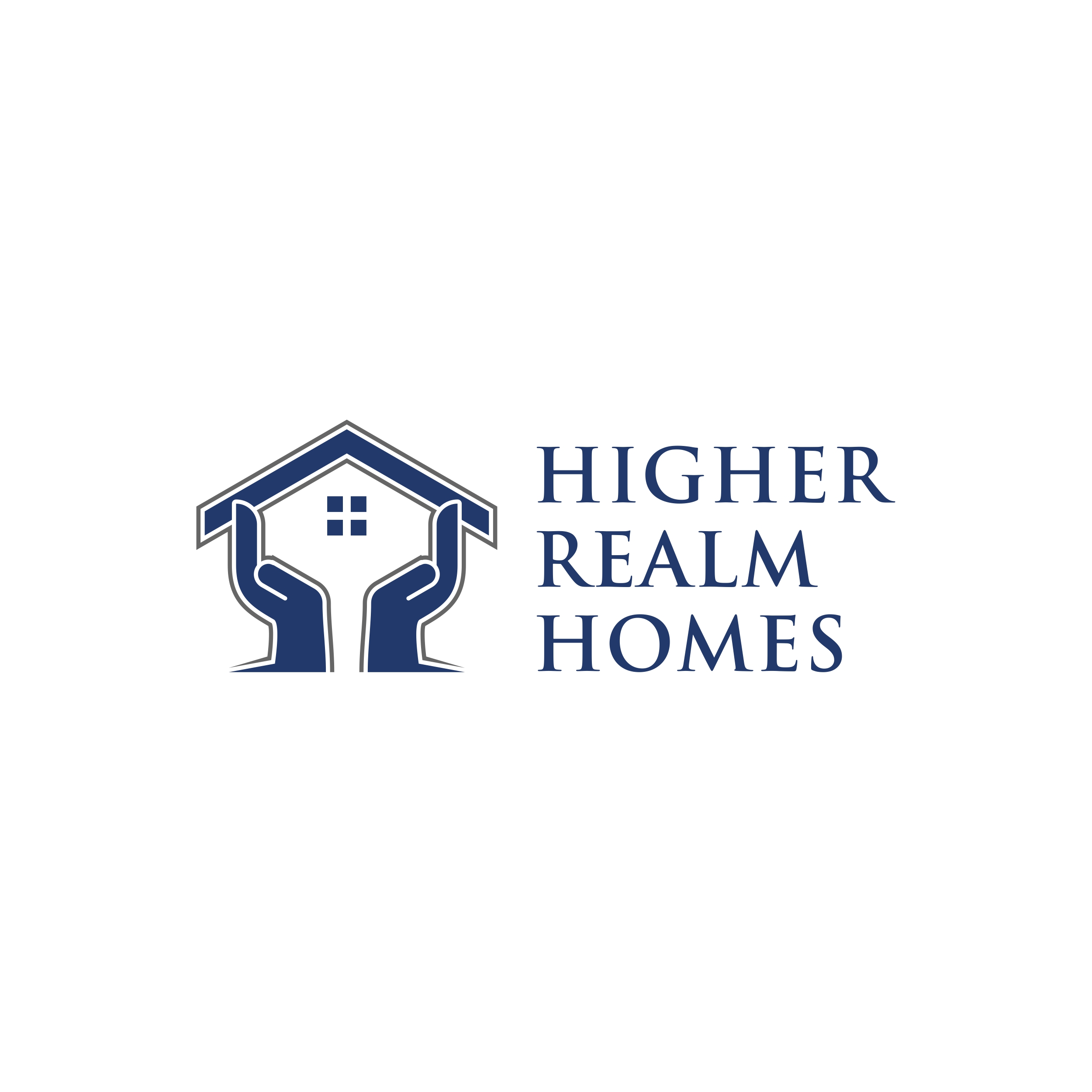 Higher Realm Homes - Logo Designs By MozArt11