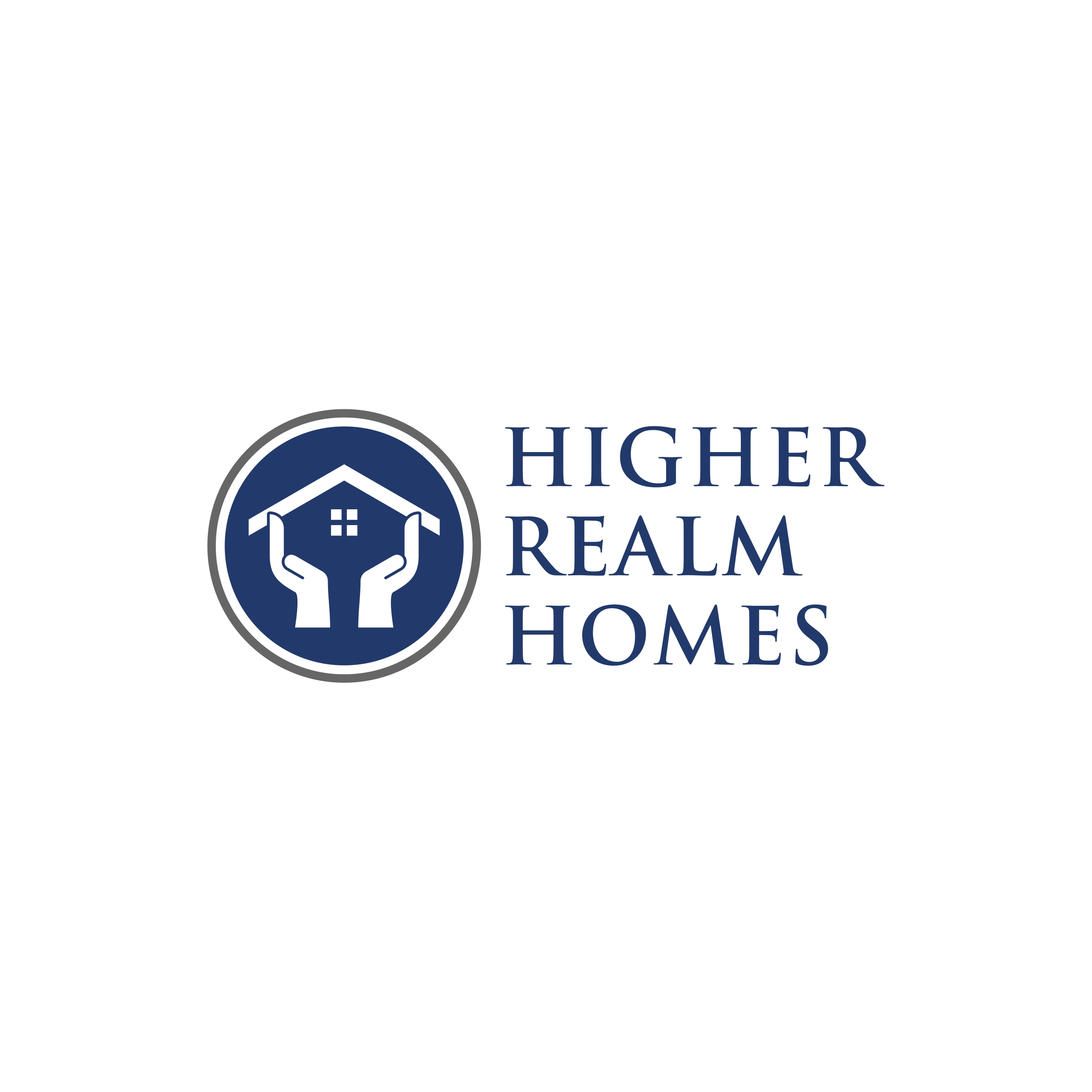 Higher Realm Homes - Logo Designs By MozArt11