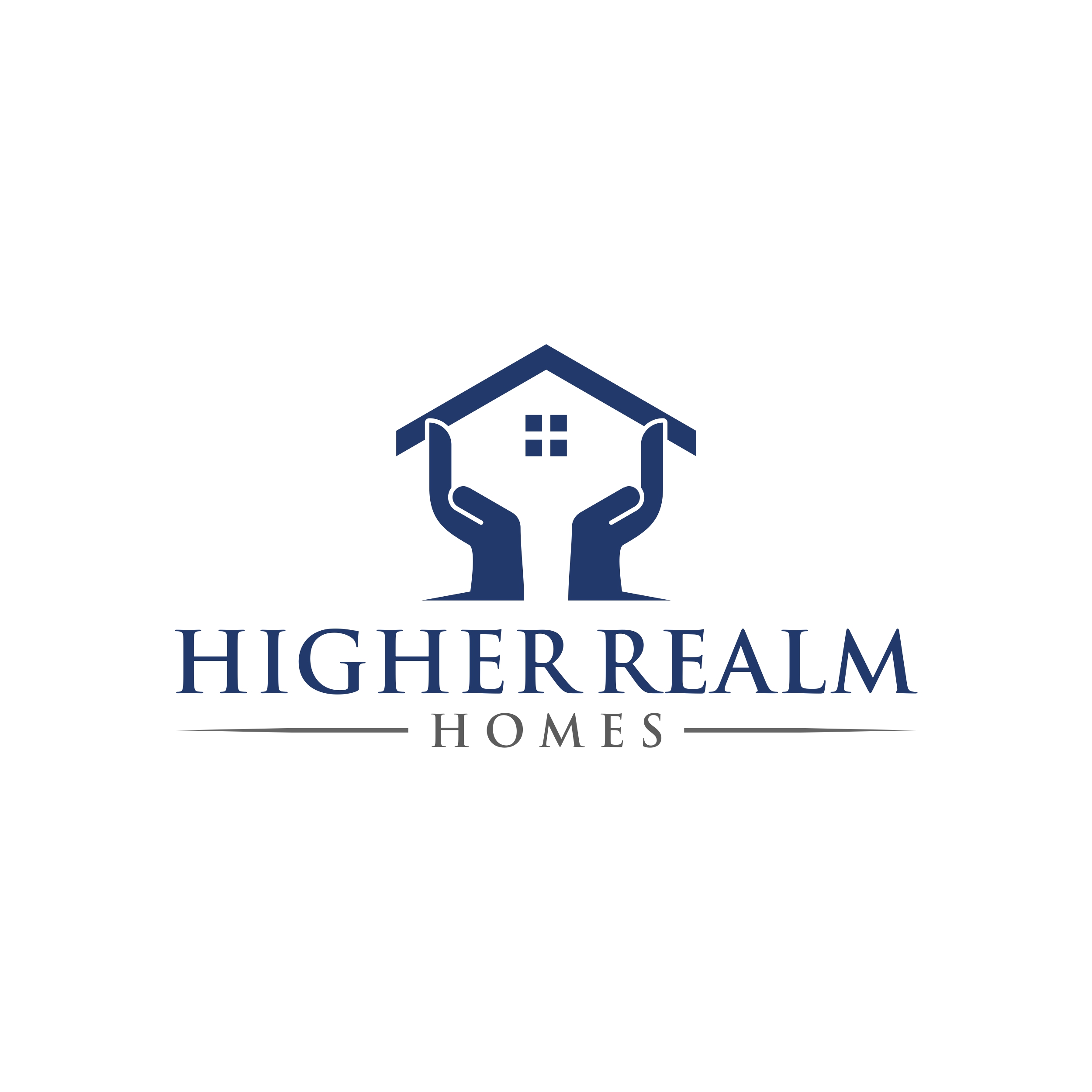 Higher Realm Homes - Logo Designs By MozArt11