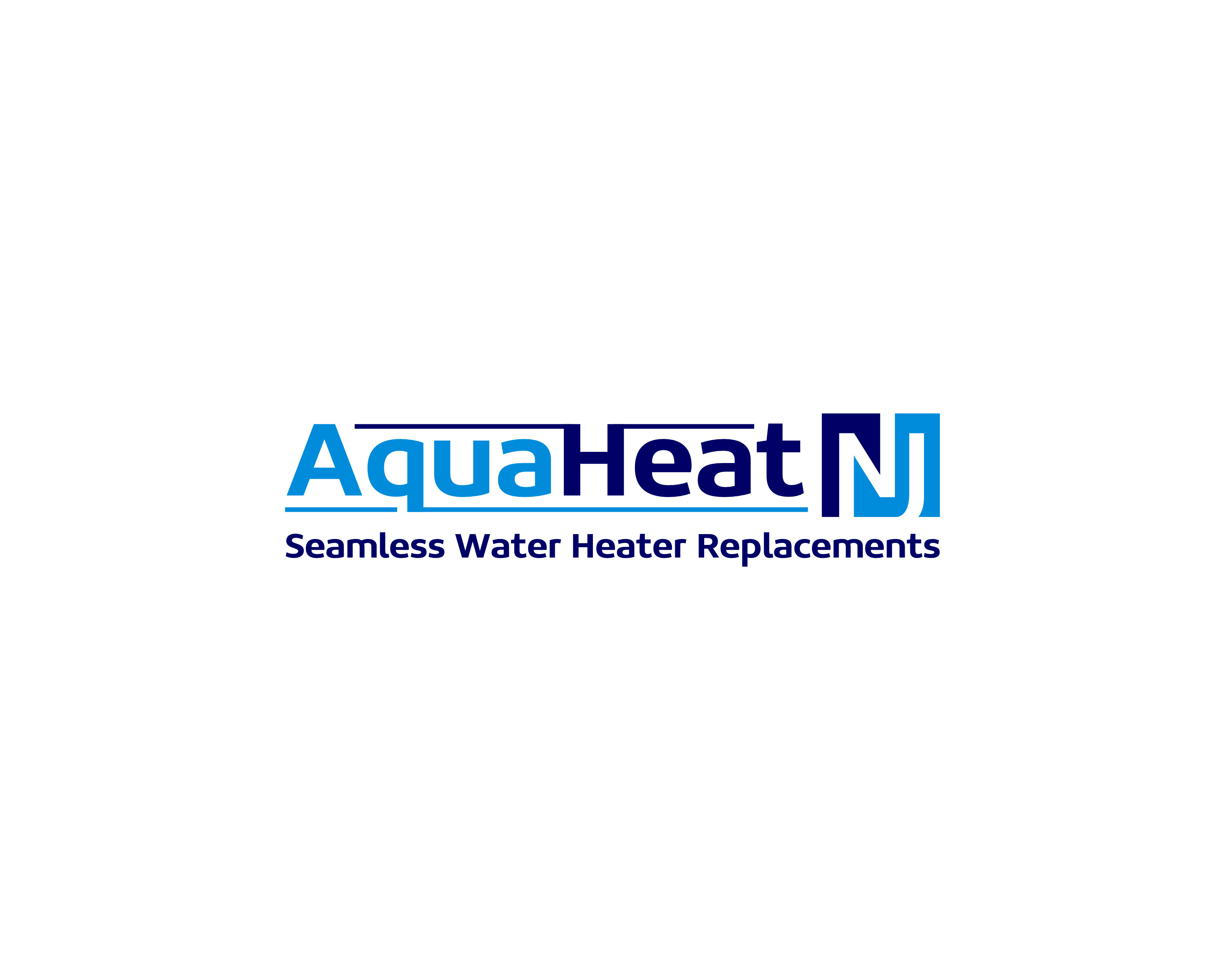 AquaHeat NJ - Logo Designs By kassai