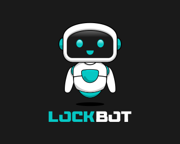 LockBot - Logo Designs By Anton_WK