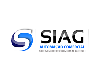 SIAG AUTOMAÇÃO COMERCIAL - Logo Designs By mokagrafica