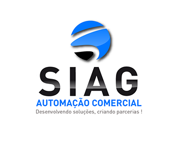 SIAG AUTOMAÇÃO COMERCIAL - Logo Designs By mokagrafica