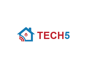 Tech5 - Logo Designs By luckydesign