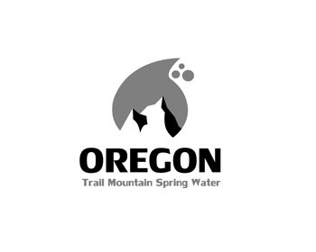 oregon-trail-mountain-spring-water - Logo Designs By adrianus
