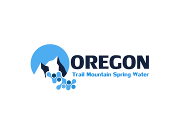 oregon-trail-mountain-spring-water - Logo Designs By adrianus