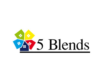 5-blends - Logo Designs By mardemarmara