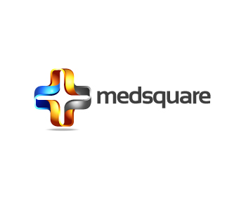 Medsquare - Logo Designs By intechnology