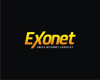 Exonet - Logo Designs By rasya