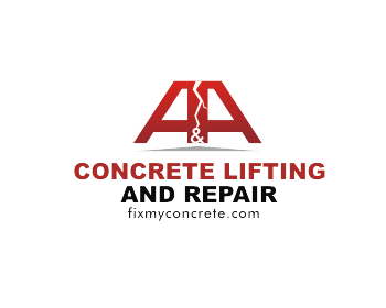 A & A Concrete Lifting & Repair - Logo Designs By vmax