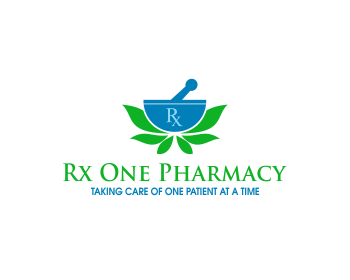 Rx One Pharmacy - Logo Designs By Rays