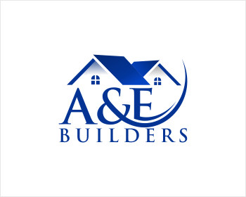 A&E Builders - Logo Designs By aur3lDESIGN