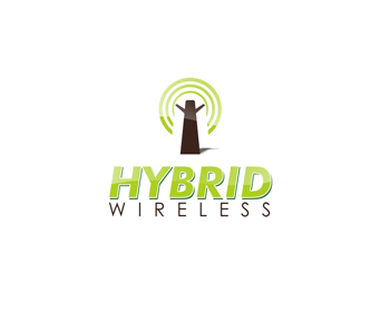 hybrid-wireless - Logo Designs By nclos