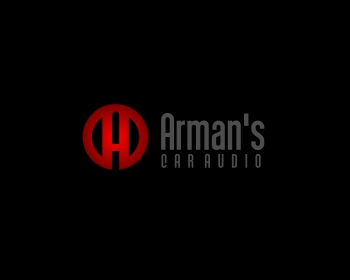 Arman's Car Audio - Logo Designs By rain