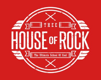 thee-house-of-rock - Logo Designs By alfian