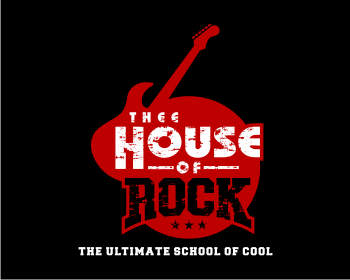 Thee House Of Rock - Logo Design Contest on Logo Arena