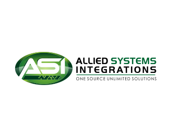 Allied Systems Integrations or ASI - Logo Designs By colorsplayer