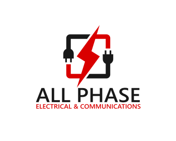 All Phase Electrical & Communications - Logo Designs By mungki