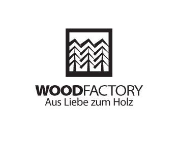Woodfactory - Logo Designs By RetroMetro_Steve