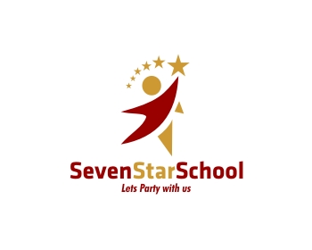 Seven Star Logo Premium Vector | 7 Star Company Logo