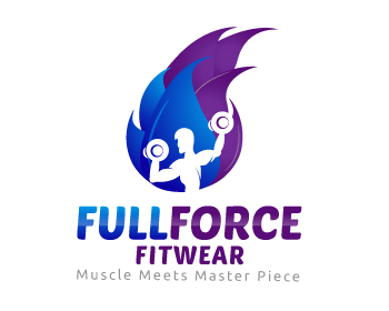 full-force-fitwear - Logo Designs By Reaction