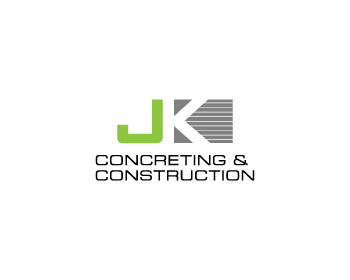 JK Concreting and Construction - Logo Design Contest on Logo Arena