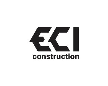 eci-construction - Logo Designs By badluke