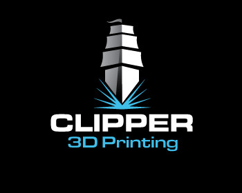 clipper-3d-printing - Logo Designs By juanlopezdesign