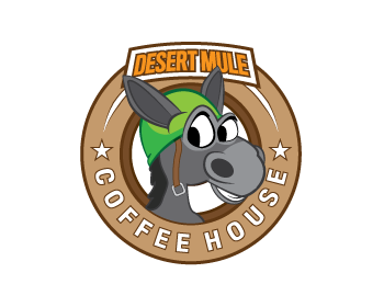 desert-mule-coffee-house - Logo Designs By creativeghost