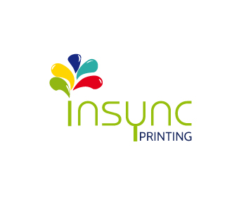 insync-printing - Logo Designs By mardemarmara
