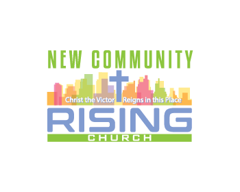 new-community-rising-church - Logo Designs By DBanks