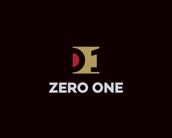 zero-one - Logo Designs By Qurbanoff