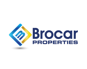 brocar-properties - Logo Designs By juanlopezdesign