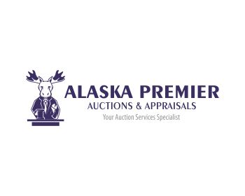 Alaska Premier Auctions and Appraisals - Logo Designs By totototo