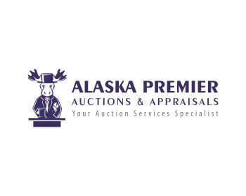 Alaska Premier Auctions and Appraisals - Logo Designs By totototo