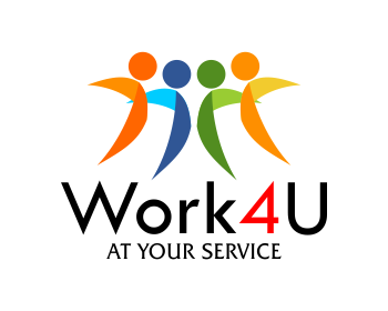 Work4U - Logo Designs By colorsplayer