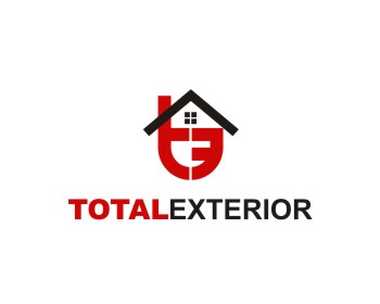 Total Exteriors - Logo Designs By khelog