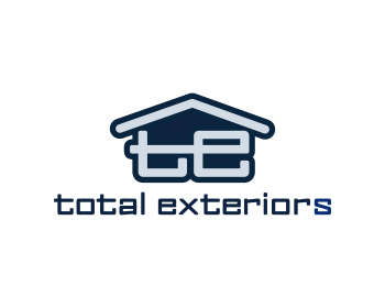 Total Exteriors - Logo Designs By CDS