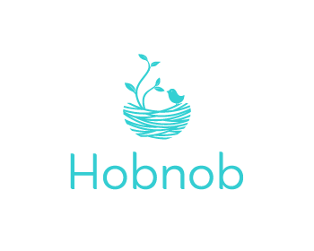 Hobnob - Logo Designs By Padjar